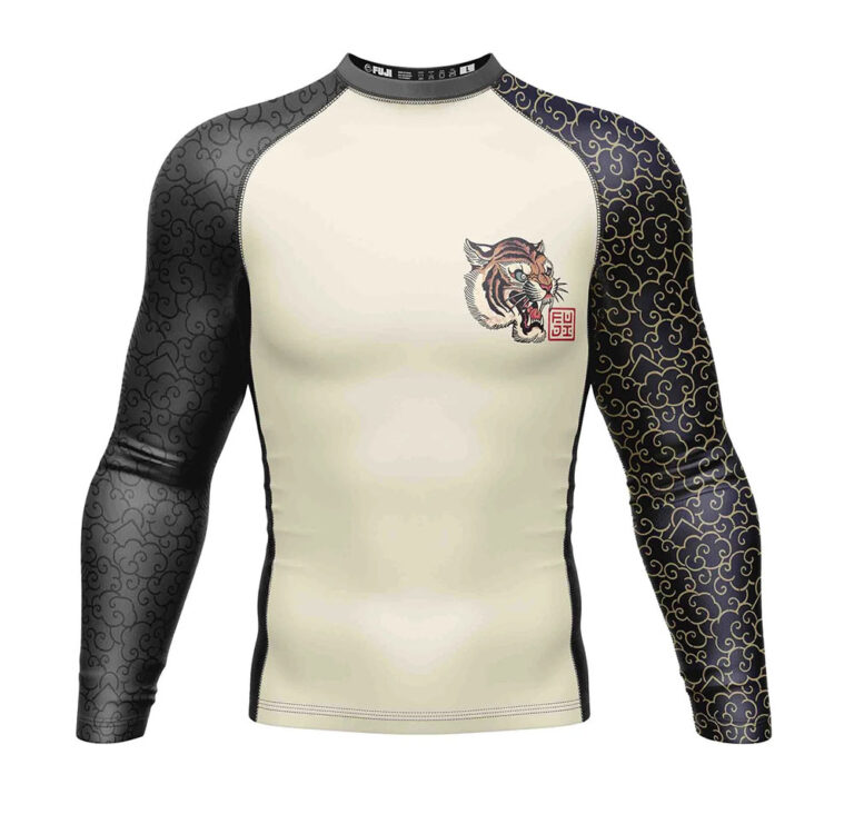 Fuji Rashguard Tora Flex Lite Cream - Rebelz
