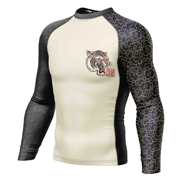 Fuji Rashguard Tora Flex Lite Cream - Rebelz