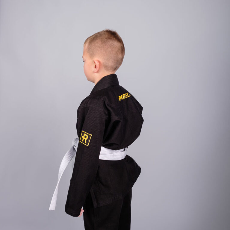 Rebelz BJJ Gi Kids Gold Standard 2 black - Rebelz
