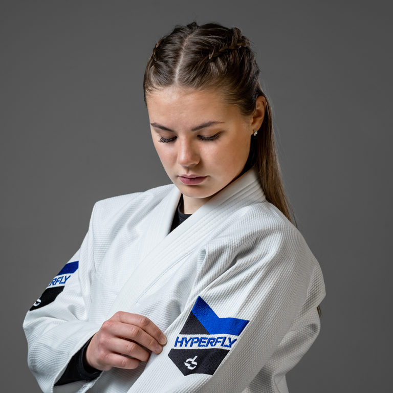 Hyperfly BJJ Gi Ladies Premium 3.0 white - Rebelz | Hyperfly Europe