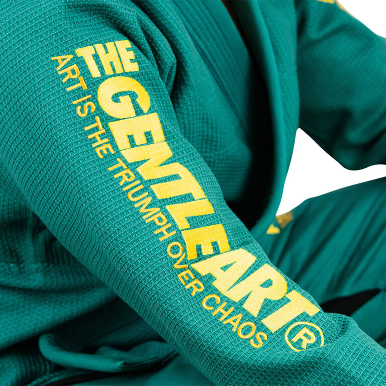 Hyperfly BJJ Gi Ladies The Gentle Art emerald - Rebelz