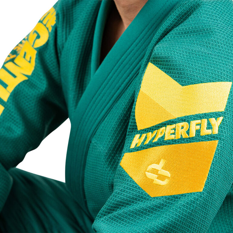 Hyperfly BJJ Gi The Gentle Art emerald - Rebelz