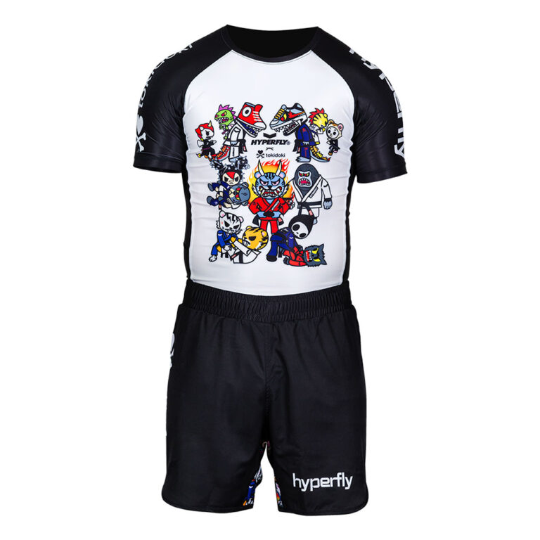 Hyperfly + Tokidoki Rashguard Short Sleeve - Rebelz
