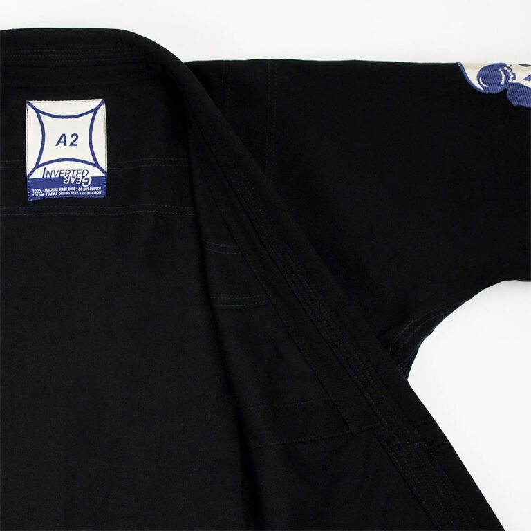 Inverted Gear BJJ Gi Canvas black - Rebelz | Limited edition