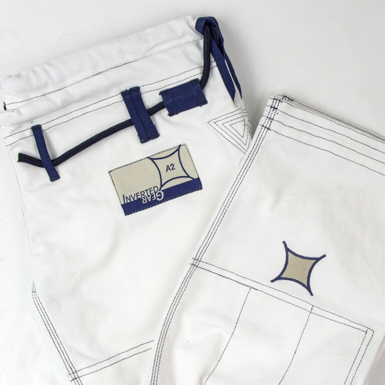 Inverted Gear BJJ Gi Canvas white - Rebelz | Limited edition