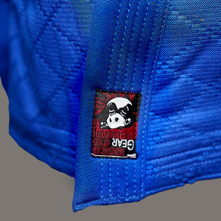 Inverted Gear BJJ Gi Old School blue - Rebelz | Limited edition