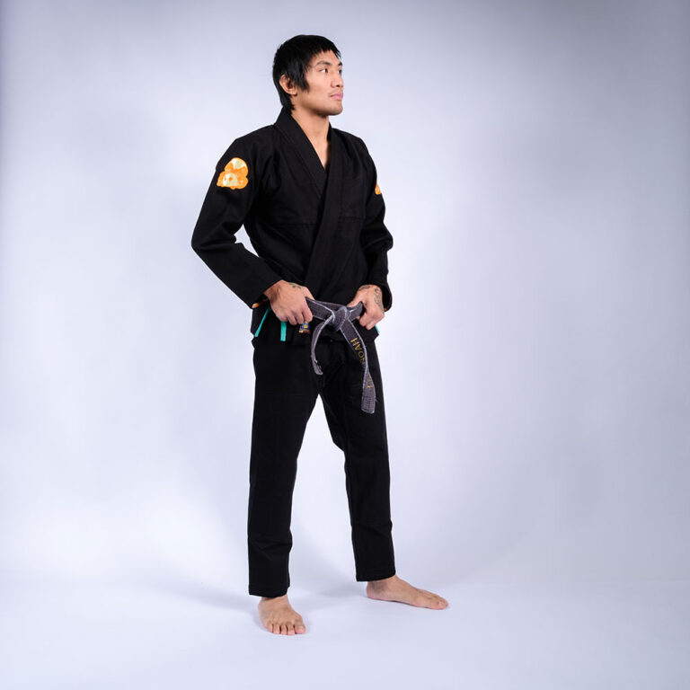 Inverted Gear BJJ Gi Panda 400 V2 black - Rebelz