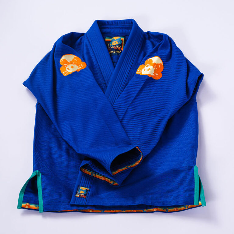 Inverted Gear BJJ Gi Panda 400 V2 blue - Rebelz