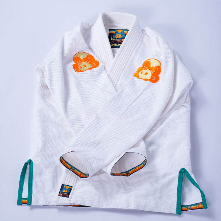 Inverted Gear BJJ Gi Panda 400 V2 white - Rebelz