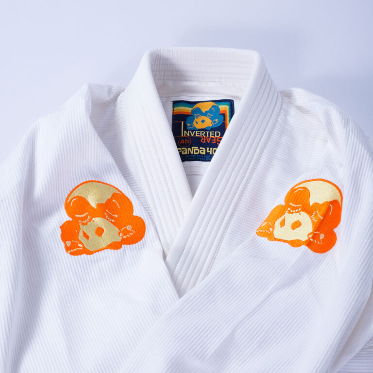 Inverted Gear BJJ Gi Panda 400 V2 white - Rebelz