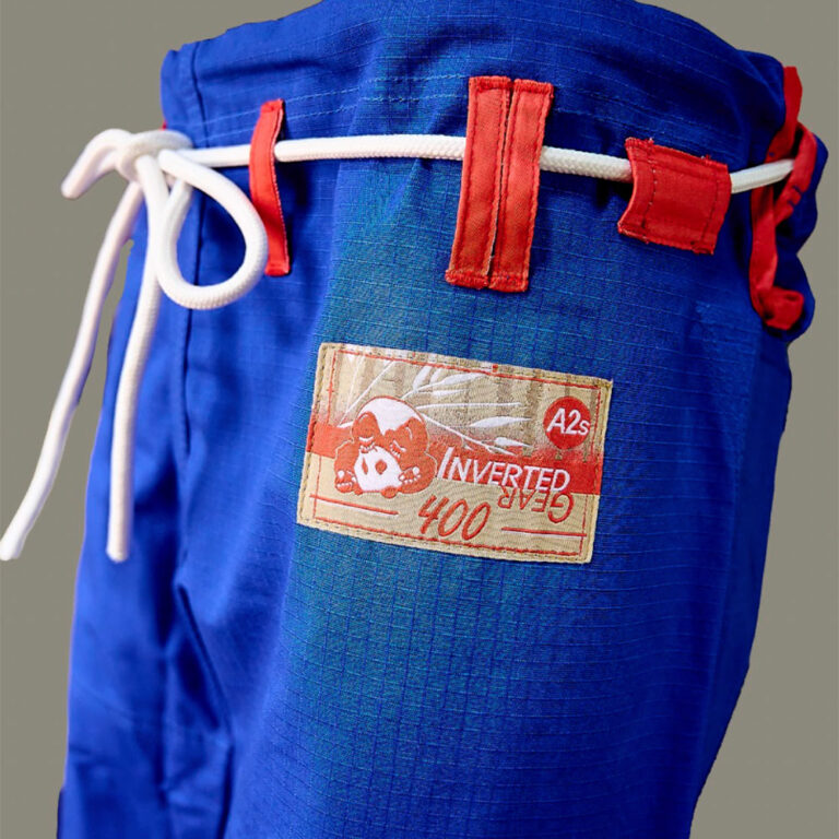 Inverted Gear BJJ Gi Panda 400 blue - Rebelz | Limited edition