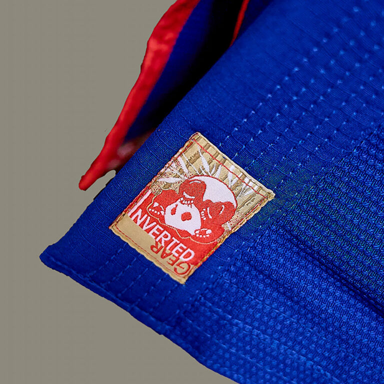 Inverted Gear BJJ Gi Panda 400 blue - Rebelz | Limited edition