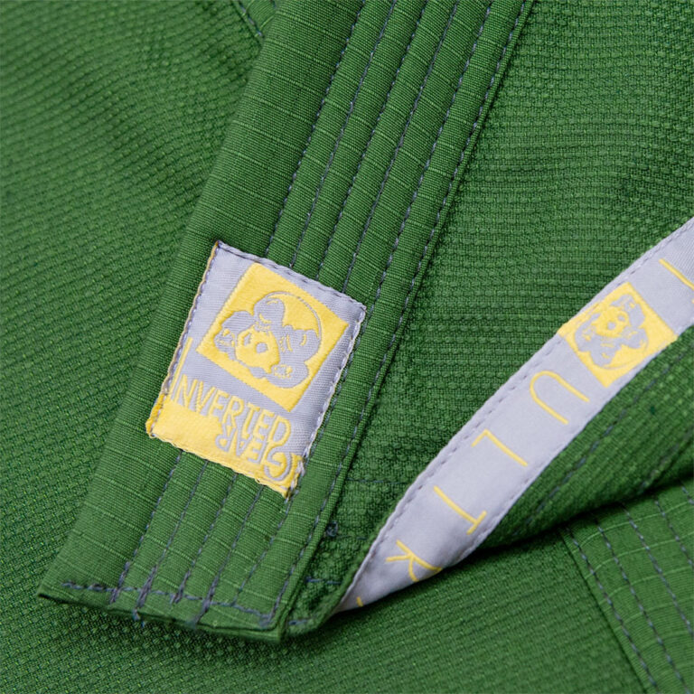 Inverted Gear BJJ Gi Ultralight green - Rebelz | Limited edition