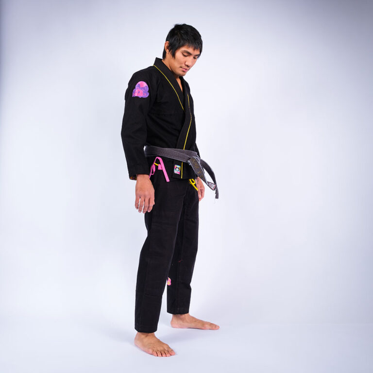Inverted Gear BJJ Gi New School V2 black - Rebelz