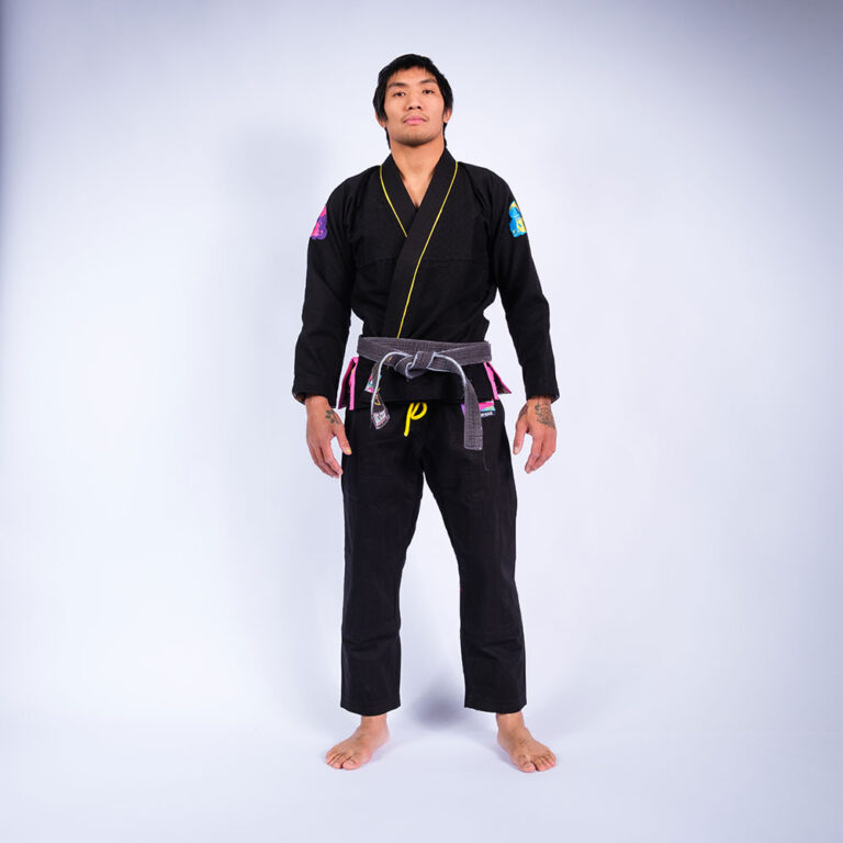 Inverted Gear BJJ Gi New School V2 black - Rebelz