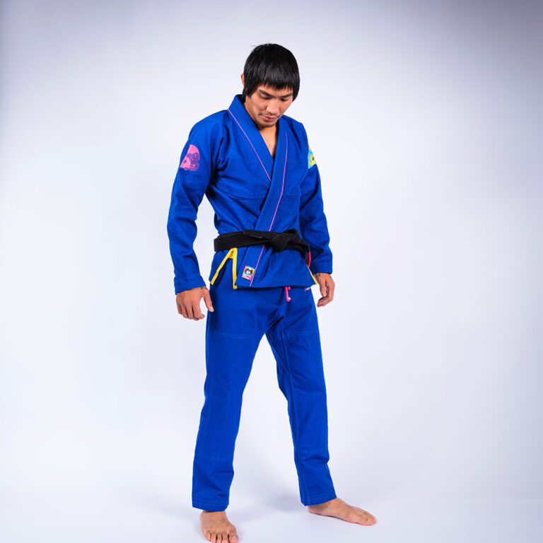 Inverted Gear BJJ Gi New School V2 blue - Rebelz