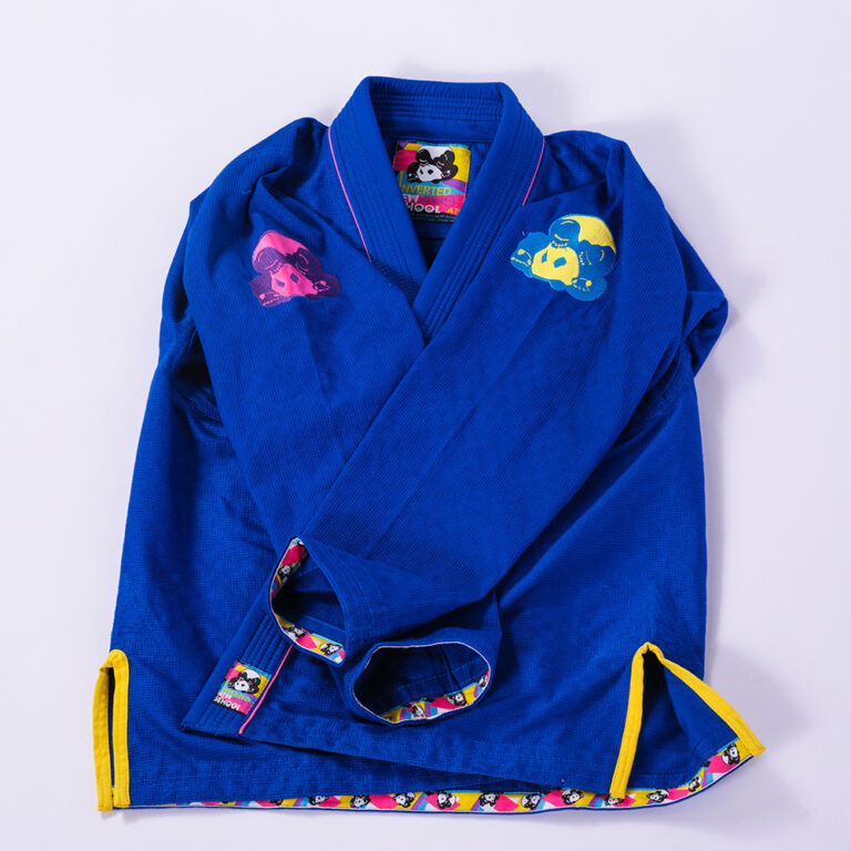 Inverted Gear BJJ Gi New School V2 blue - Rebelz