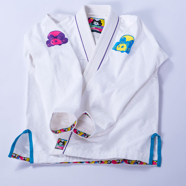Inverted Gear BJJ Gi New School V2 white - Rebelz