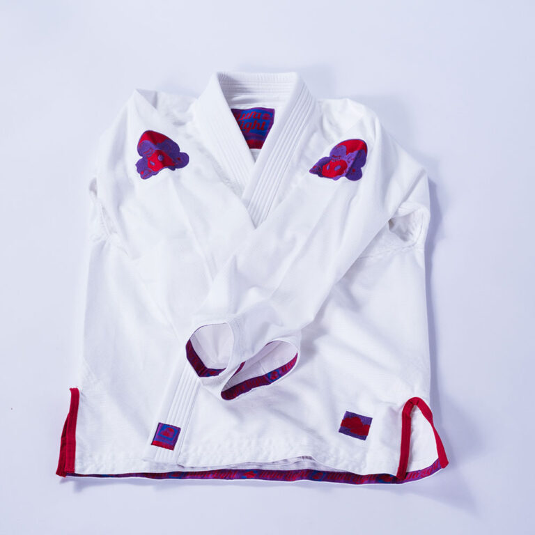 Inverted Gear BJJ Gi Ultralight V2 white - Rebelz
