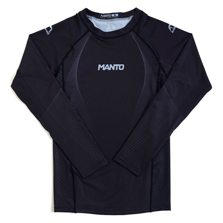 Manto Rashguard Flow black - Rebelz