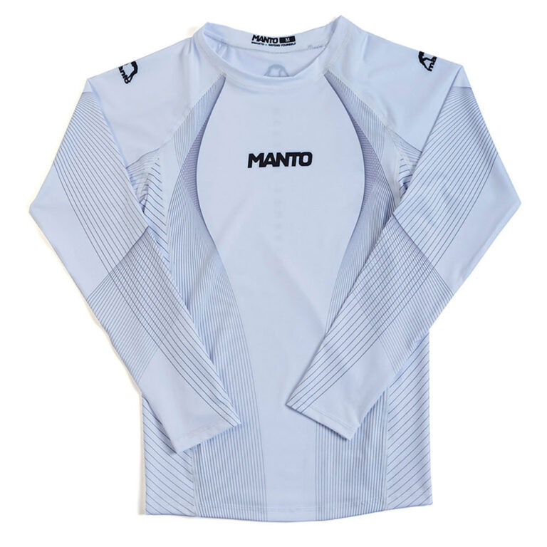 Manto Rashguard Flow white - Rebelz