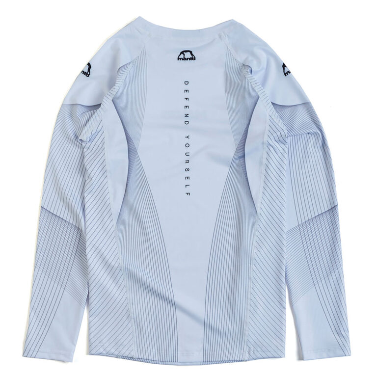 Manto Rashguard Flow white - Rebelz