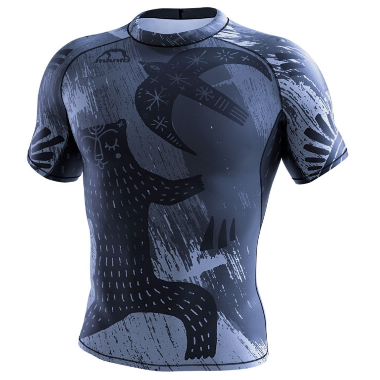 Manto Rashguard Livings grey - Rebelz