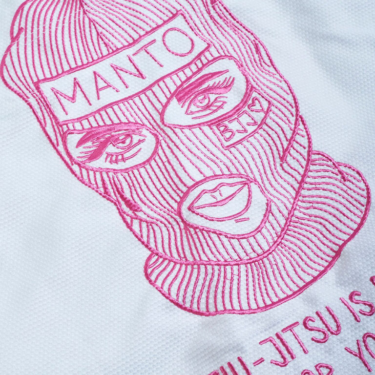 Manto x KTOF BJJ Gi Balaclava white - Rebelz