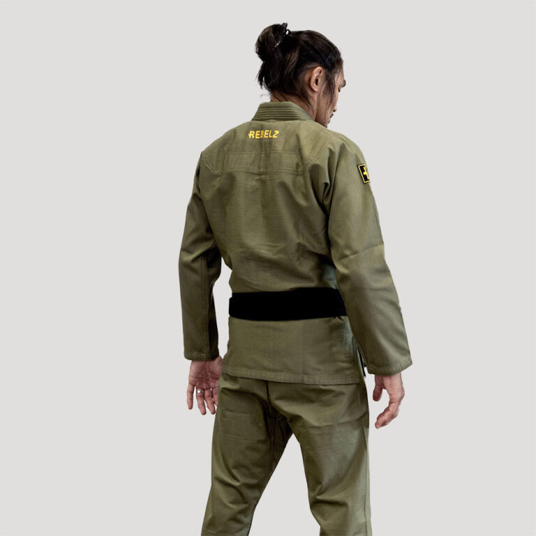 Rebelz BJJ Gi Gold Standard 2 Limited Edition olive - Rebelz