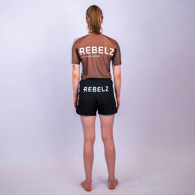 Rebelz Rashguard Ranked brown - Rebelz