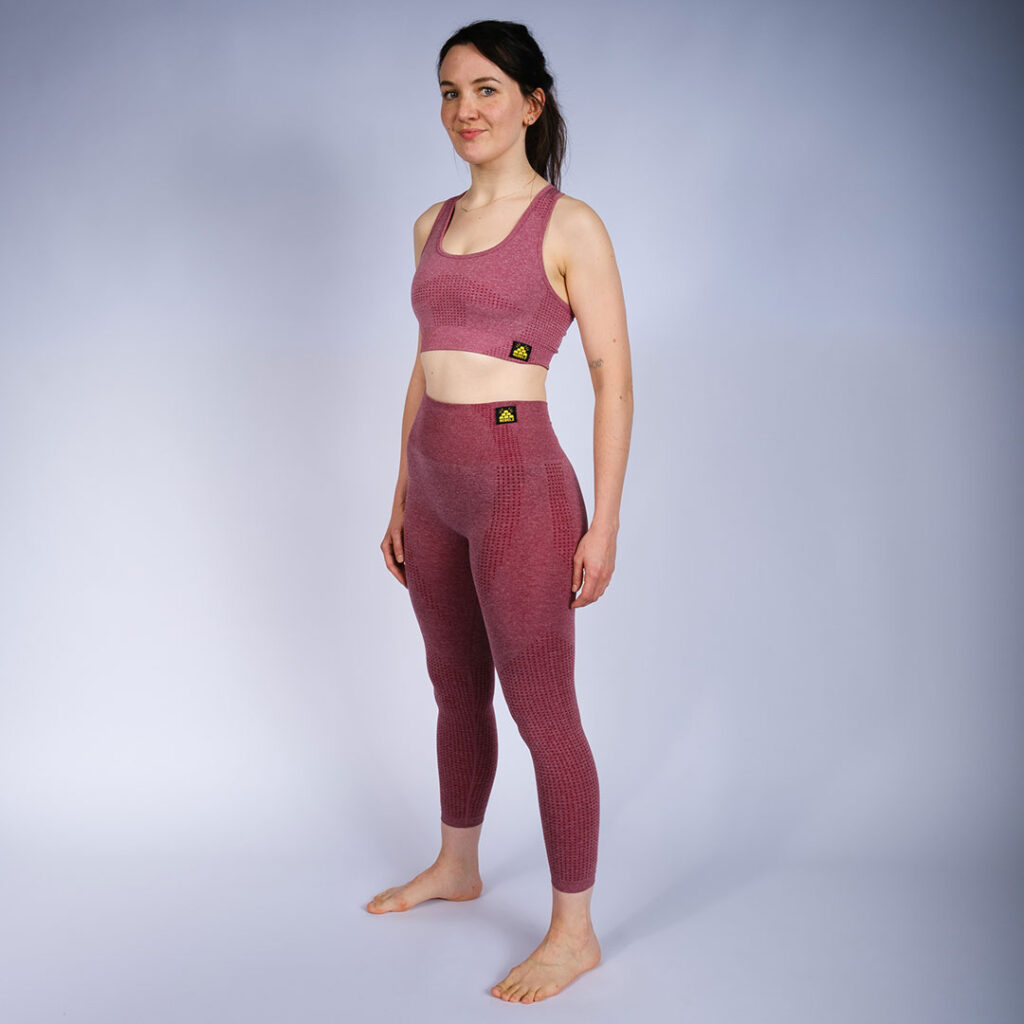 Rebelz Seamless Tights Women Gold Standard red - Rebelz