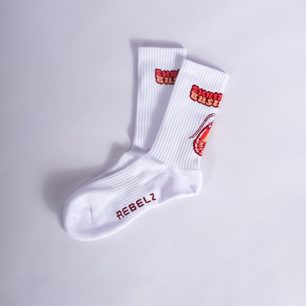 Rebelz Sport socks Shrimpin Business - Rebelz