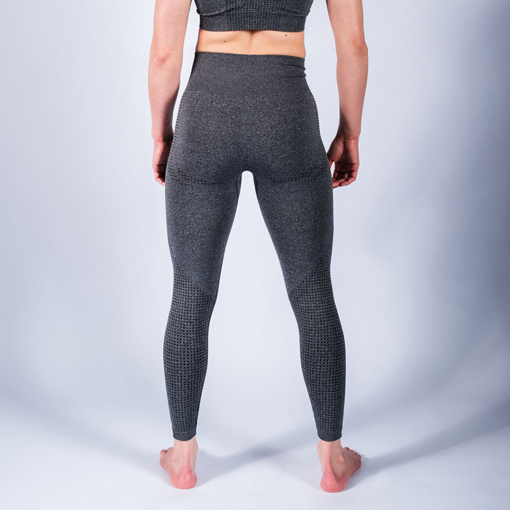 Rebelz Seamless Tights Women Gold Standard grey - Rebelz