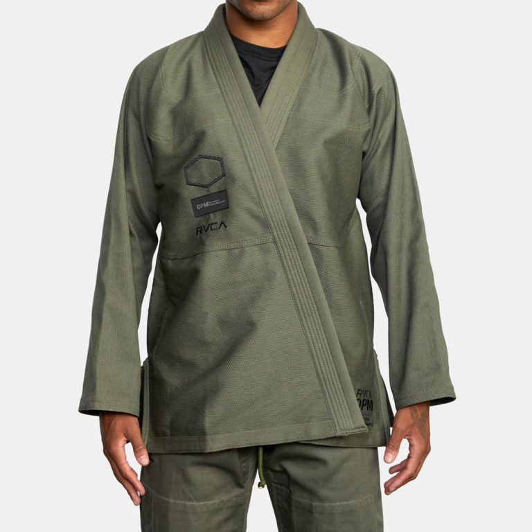 Shoyoroll x RVCA x DPM BJJ Gi olive - Rebelz | Limited Edition