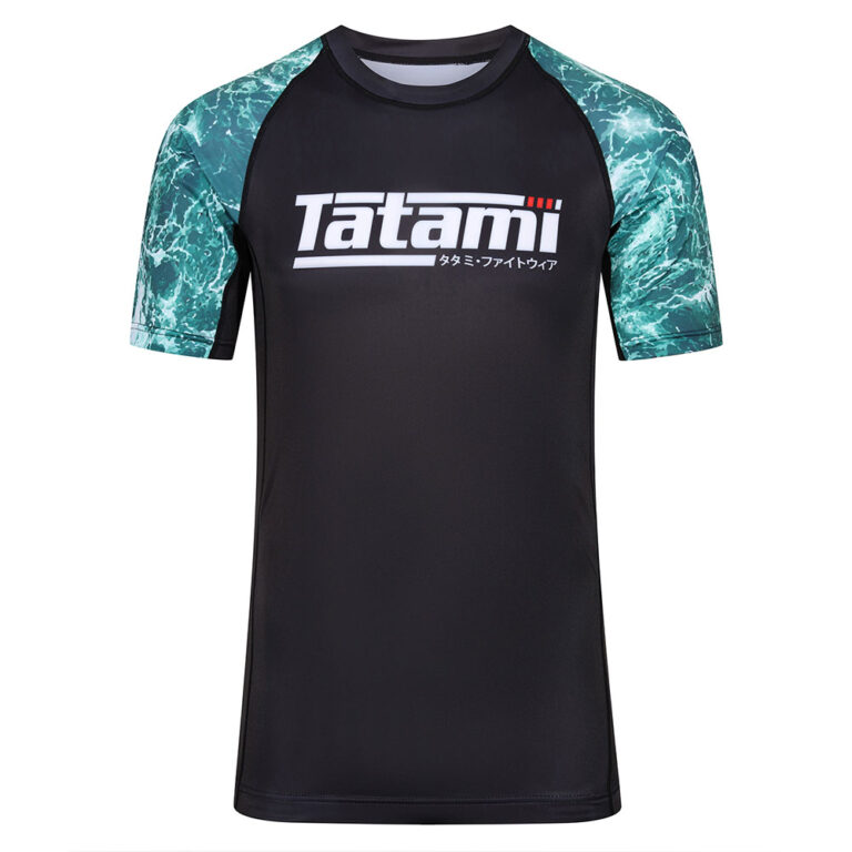 Tatami Rashguard Green Marble - Rebelz