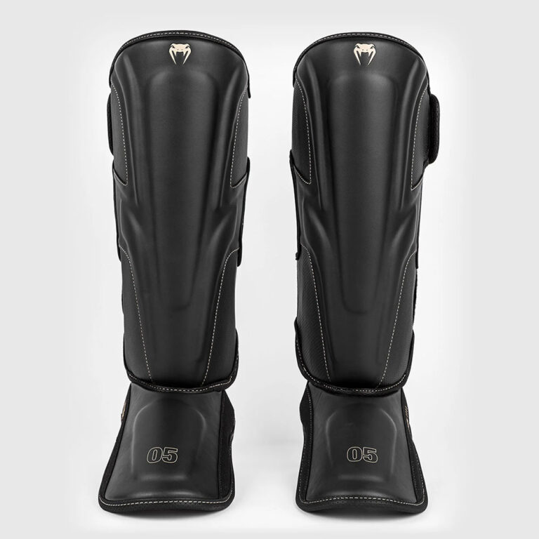 Venum Shin Guards Impact EVO black - Rebelz