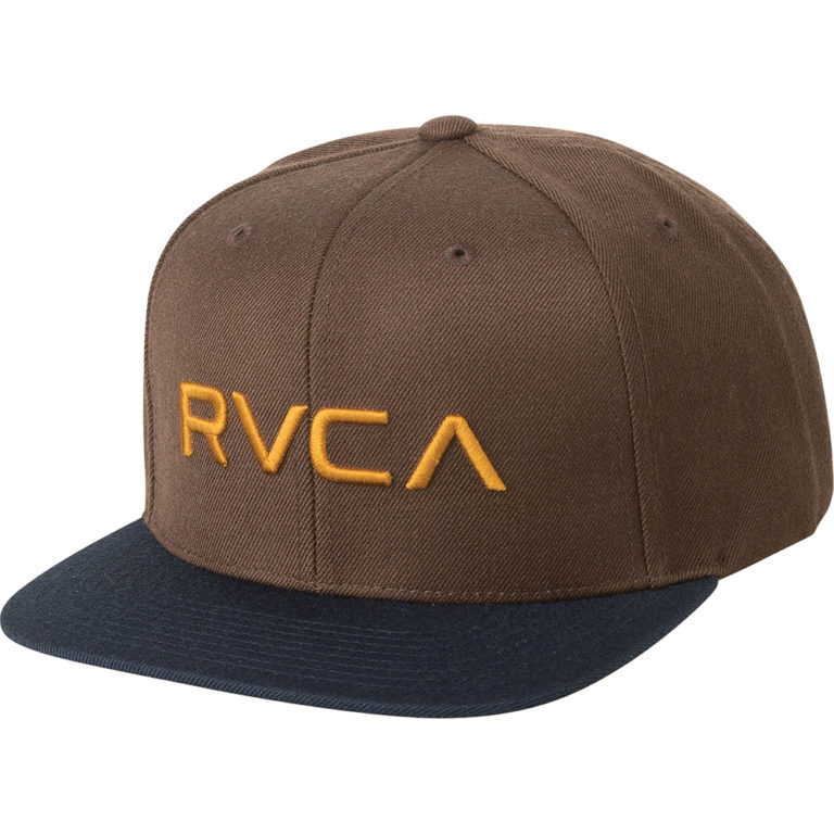 RVCA Snapback Twill III brown - Rebelz