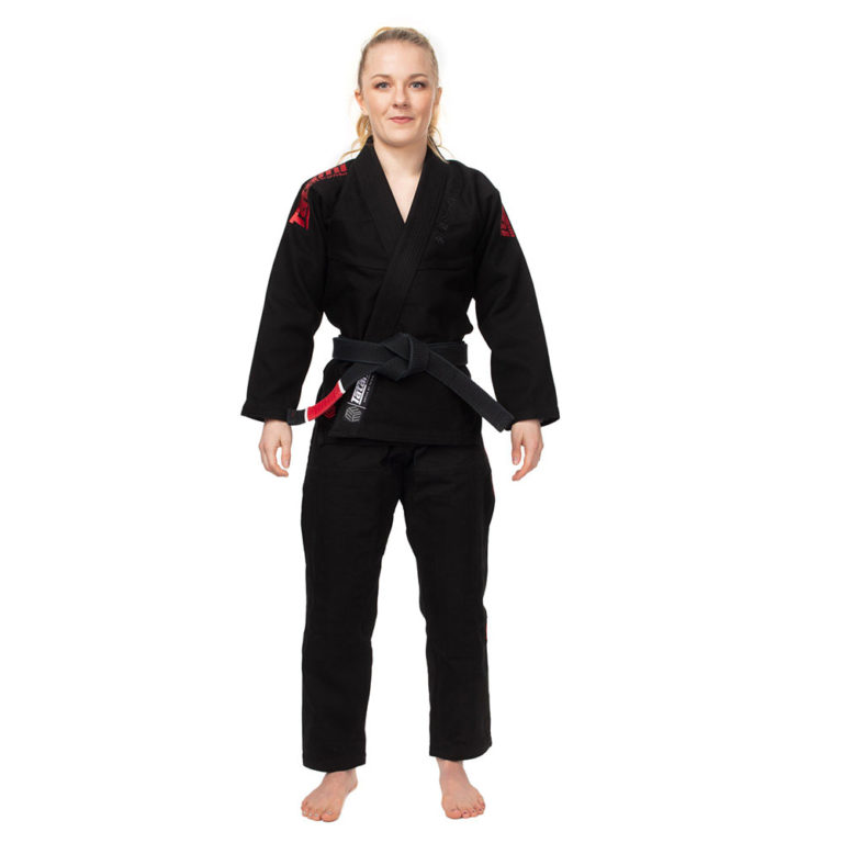 Tatami BJJ Gi Ladies Estilo Black Label black/red - Rebelz